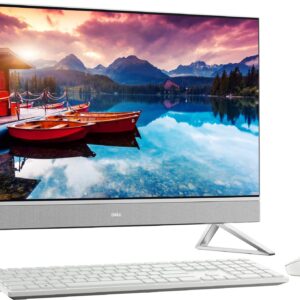 Dell Inspiron 27 7000 7710 All-in-One Business Desktop, 27" FHD Touchscreen, Intel Core i7-1255U, Windows 11 pro, 32GB RAM, 1TB SSD+1TB HDD, WiFi 6, HDMI, Webcam, GeForce MX550 2GB, White