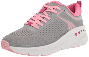 easy spirit women's limited edition maxine 11 emove walking sneaker, grey 030, 8.5 wide