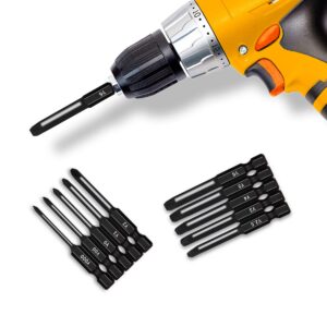 Owl Tools TriWing Bit Set (10 Pack - 2.3inches Long Magnetic Heads) In the Following Tri Wing Bits Screwdriver Sizes: Y000, Y00, Y0, Y1, Y2, Y2.5, Y3, Y4, Y5, and Y6