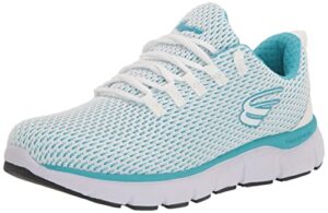 spira women's cloud comfort walking shoe, cirrus/white, 8.5