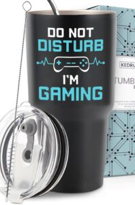 gaming tumbler 30oz, funny gaming mugs, gamer gifts for gamers, gift for gamers men, gamer boy gifts, gamer gifts for teen boys, gamer gifts for him, gamer dad gifts gaming gifts for boyfriend