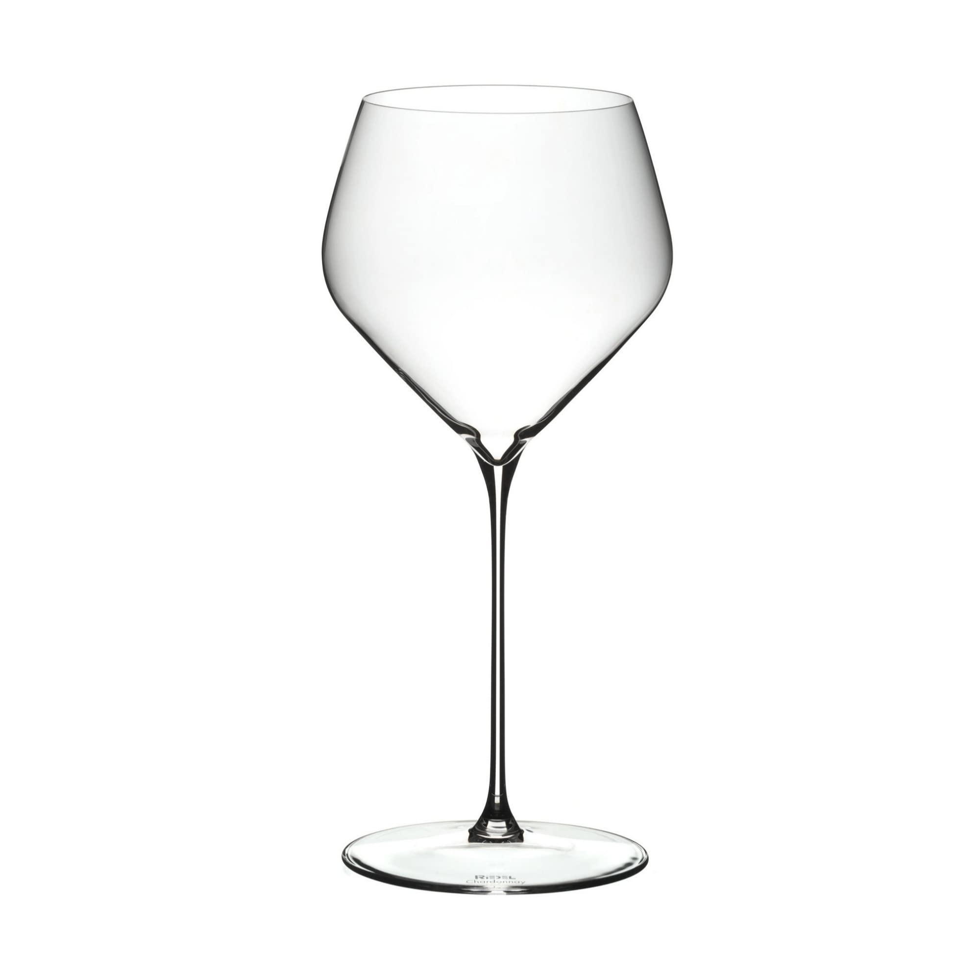 Riedel Veloce Chardonnay Glasses (Set of 2) Bundle with Microfiber Polishing Cloth (2 Items)