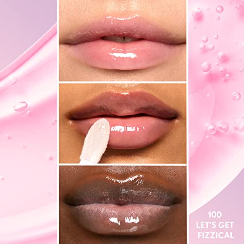 COVERGIRL Clean Fresh Yummy Gloss – Lip Gloss, Sheer, Natural Scents, Vegan Formula - Let’s Get Fizzical