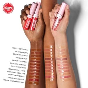 COVERGIRL Clean Fresh Yummy Gloss – Lip Gloss, Sheer, Natural Scents, Vegan Formula - Let’s Get Fizzical