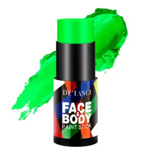 de'lanci neon green body paint stick