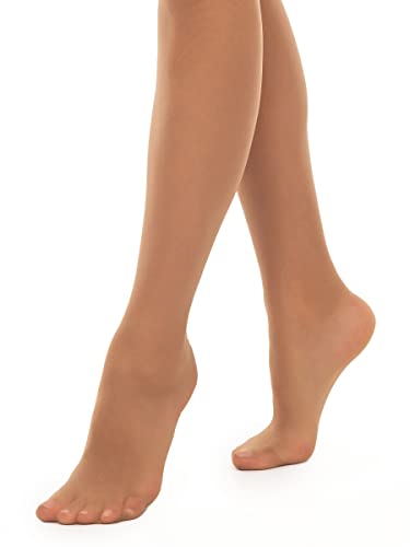 Veluk Sheer Tights For Women Lite 40 Denier With Shorts, Half-Matte Surface, Round Seams, Elastic Belt and Compacted Toe