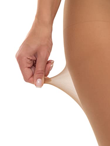 Veluk Sheer Tights For Women Lite 40 Denier With Shorts, Half-Matte Surface, Round Seams, Elastic Belt and Compacted Toe