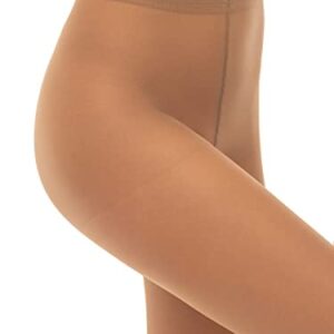 Veluk Sheer Tights For Women Lite 40 Denier With Shorts, Half-Matte Surface, Round Seams, Elastic Belt and Compacted Toe