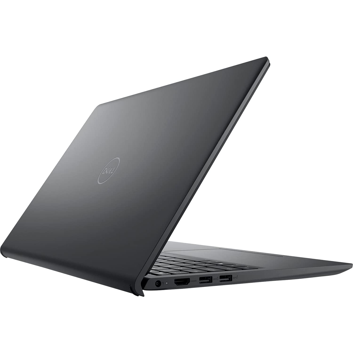 Dell Inspiron 3515 Laptop, 15.6" HD Screen, AMD Ryzen 5 3450U Processor, 16GB RAM, 1TB PCIe SSD, Webcam, SD Card Reader, HDMI, Wi-Fi, Windows 11 Home, Carbon Black