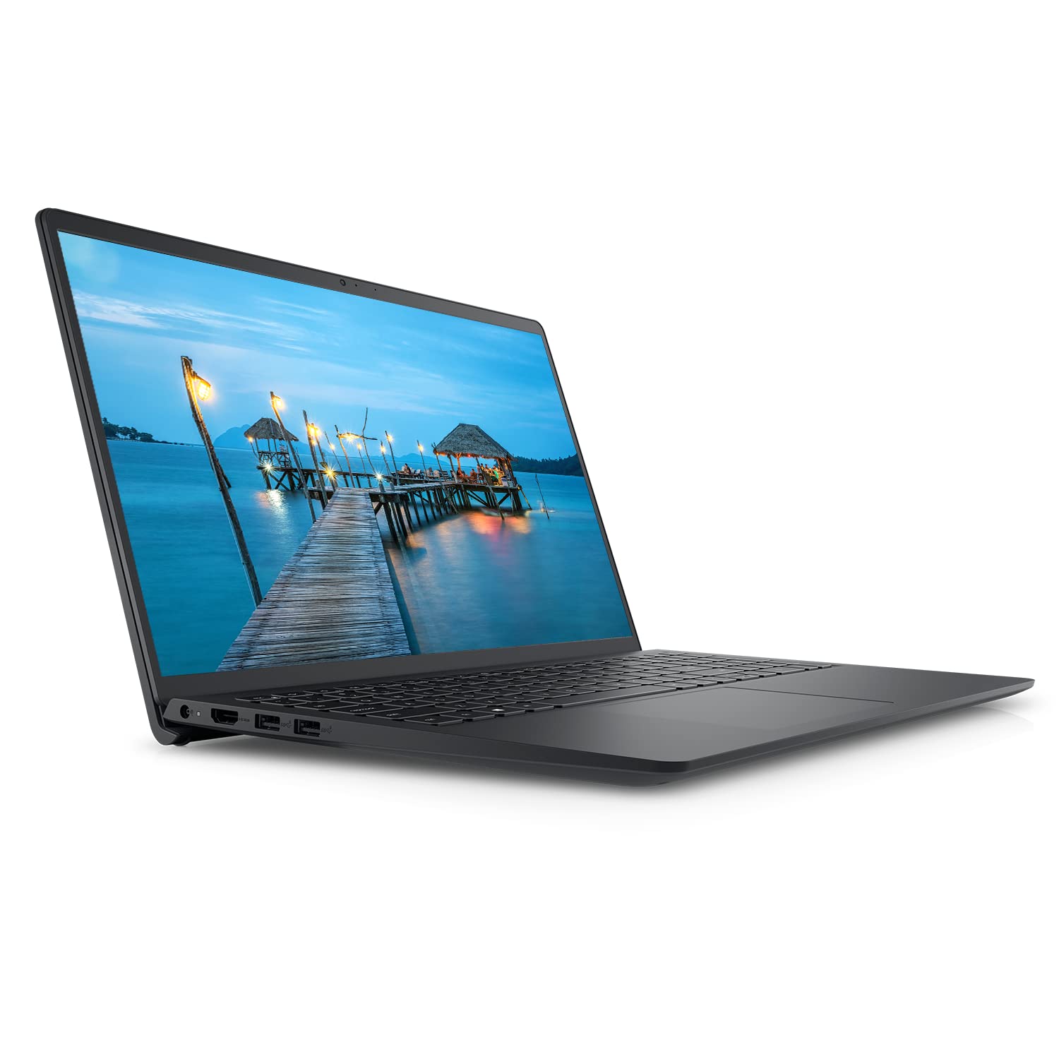 Dell Inspiron 3515 Laptop, 15.6" HD Screen, AMD Ryzen 5 3450U Processor, 16GB RAM, 1TB PCIe SSD, Webcam, SD Card Reader, HDMI, Wi-Fi, Windows 11 Home, Carbon Black