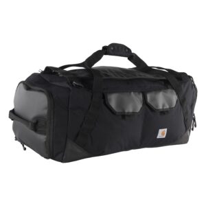 carhartt heavy haul utility duffel bag, black, 55l