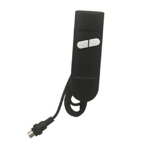 Lift Chair Powerful Recliner 2 Button Hand Controller Remote (5 Pin Connector Plug), Straight Head