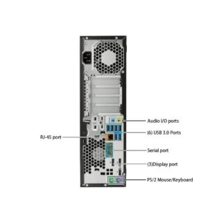 HP Workstation Z240 SFF Desktop PC,Refurbish Desktop i5,Win 10 Business Computers,16G DDR4,1TB NVMe M.2 SSD,DVD,DVI,DP,HDMI,Built-in WiFi,BT,Wireless K&M + TJJ PAD (Renewed)