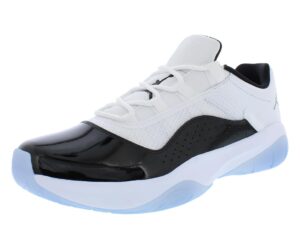 nike men's jordan 11 cmft low white/black (dv2207 100) - 9