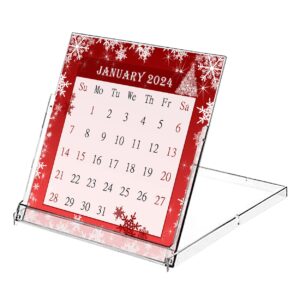 2024 cd-style desk calendar 12 months calendar/planner / (edition #026)