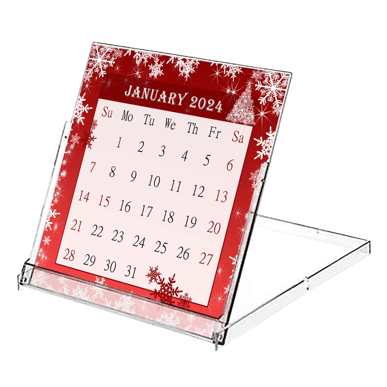 2024 CD-Style Desk Calendar 12 Months Calendar/Planner / (Edition #026)