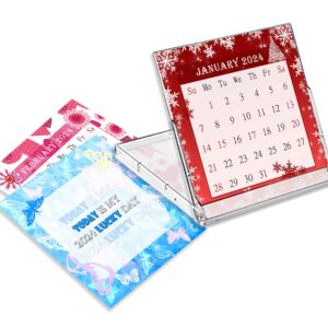 2024 CD-Style Desk Calendar 12 Months Calendar/Planner / (Edition #026)