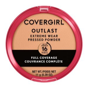 covergirl outlast extreme wear pressed powder, natural tan