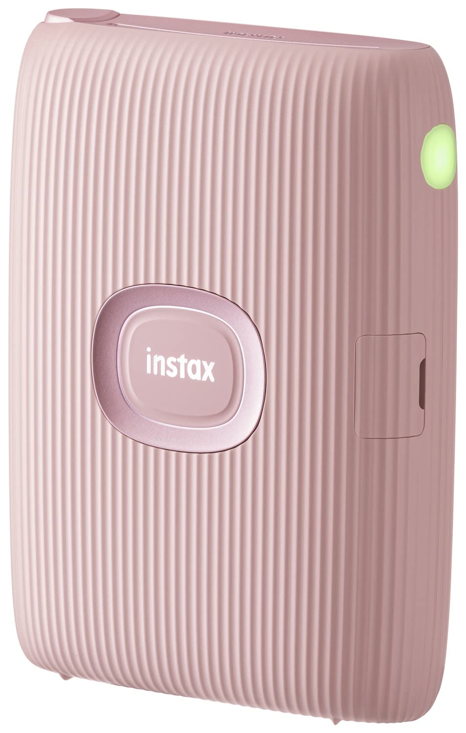 Fujifilm Instax Mini Link 2 Smartphone Printer Soft Pink Bundle Instax Mini Twin Pack Instant Film and 20 Sticker Frames (4 Items)