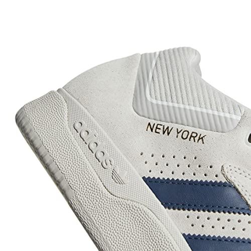 adidas Tyshawn Shoes - Grey/Collegiate Navy/White - 5.0