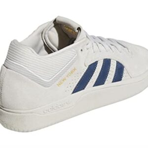 adidas Tyshawn Shoes - Grey/Collegiate Navy/White - 5.0