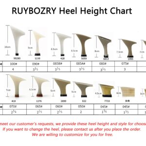 RUYBOZRY Women Latin Dance Shoes Rhinestones Ballroom Salsa Bachata Wedding Perfermence Dancing Shoes,YCL508-Gold-8.5,US 5