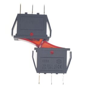 HSF 2PCS 120927-24 Rocker Switch Lighted On Off 120 Volt for Electric Fireplaces FMI Desa On-Off Lighted