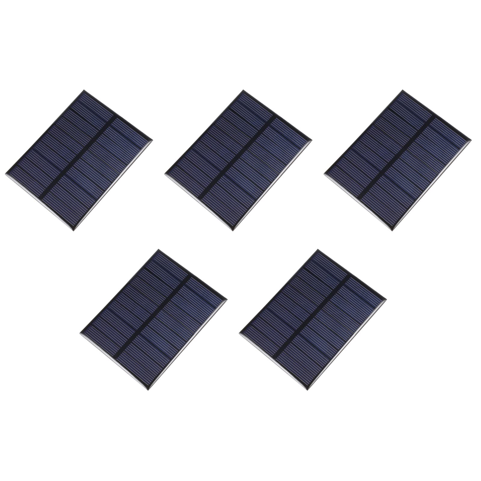 DMiotech 5 Pack 5V 1.2W 110mm x 69mm Mini Solar Panel Cell for DIY Electric Power Project