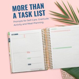 KITLIFE 2023 Keeping it Together Daily Planner | Chic Women’s Planner with Monthly Calendar – Spiral Bound Hardcover Appointment Book – Schedule Your Business Day – Agenda with Premium Paper, Floral