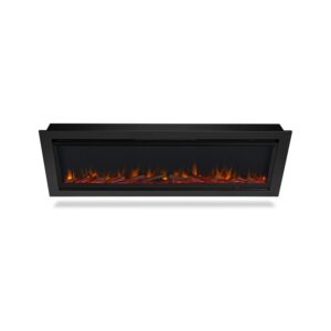 Real Flame 65" Wall- Mount or Recessed Electric Fireplace Insert by Real Flame