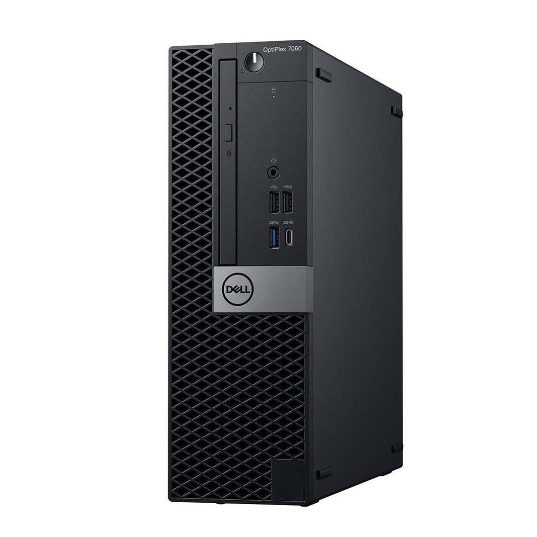 DELL Optiplex 7060 SFF Desktop Computer PC | Intel 8th Gen i7-8700 (6 Core) | 32GB DDR4 Ram New 1TB NVMe M.2 SSD | Built-in WiFi & Bluetooth | Windows 11 Pro | Wireless Keyboard & Mouse (Renewed)