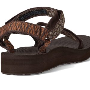 Teva Women's Midform Universal Sandal, Gemina Maple Sugar, 7