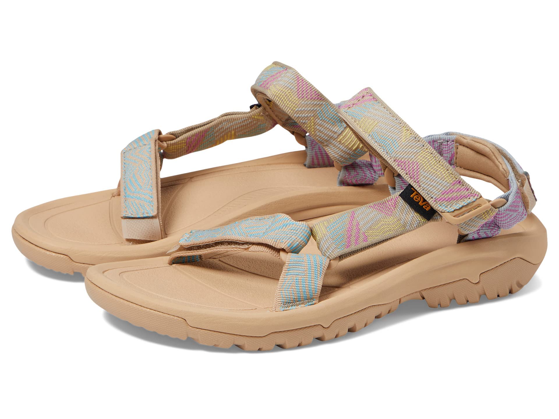 Teva Women's Hurricane XLT2 Sandal, Borderless Tan Multi, 7