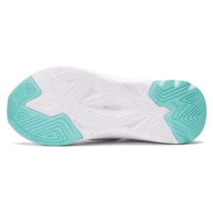 PUMA Softride Sophia Slip-On Bleached Puma White/Aruba Blue 11 B (M)