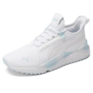 puma pacer future street shine puma white/light aqua 8 b (m)