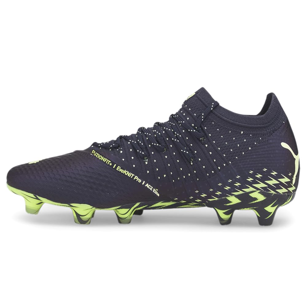 PUMA - Womens Future Z 1.4 Fg/Ag Wn S Shoes, Size: 6.5 M US, Color: Parisian Night/Fizzy Light/Pistachio