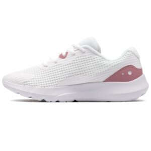 under armour surge 3 white/pink elixir/pink elixir 10 b (m)