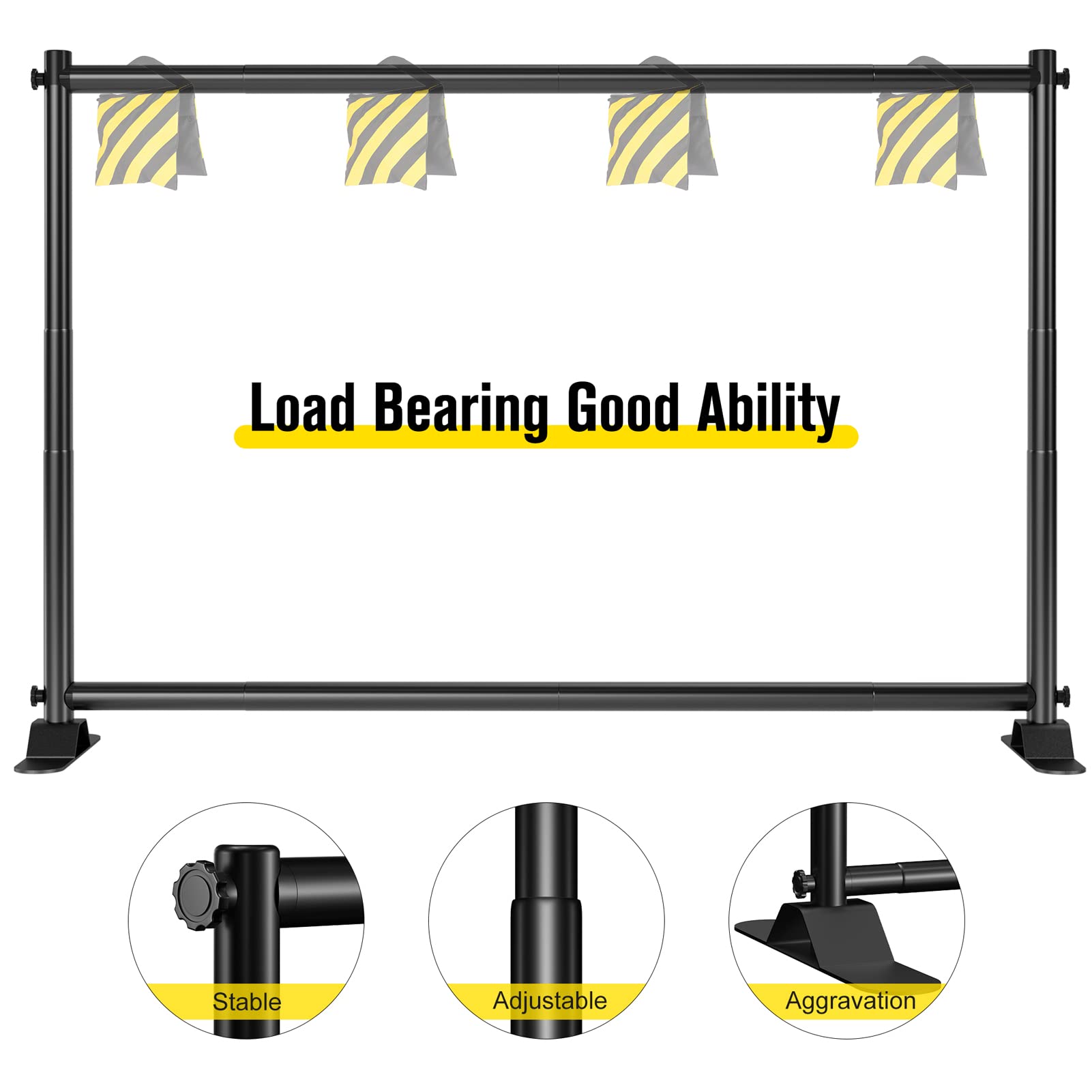 SunyesYo Adjustable Backdrop Banner Stand