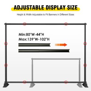 SunyesYo Adjustable Backdrop Banner Stand