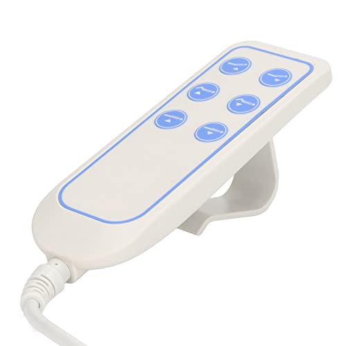 Lift Bed Remote Control, 8 Pin Button Control Hand Control Handset Remote Hook Design IP66 for Smart Home