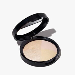 LAURA GELLER Baked Natural Glow Highlighter Radiance Enhancing Makeup, French Vanilla