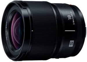 panasonic lumix s-s18 full size mirrorless single lens large aperture ultra wide angle monofocal lens