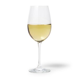 Sur La Table Chateau Soft White Wine Glass, Clear