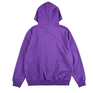 astro monical Ye Must Be Born Again Graphic Hoodies Rapper Graphic Hoodies For Men Oversized Cotton Sport Jumper Violet,L