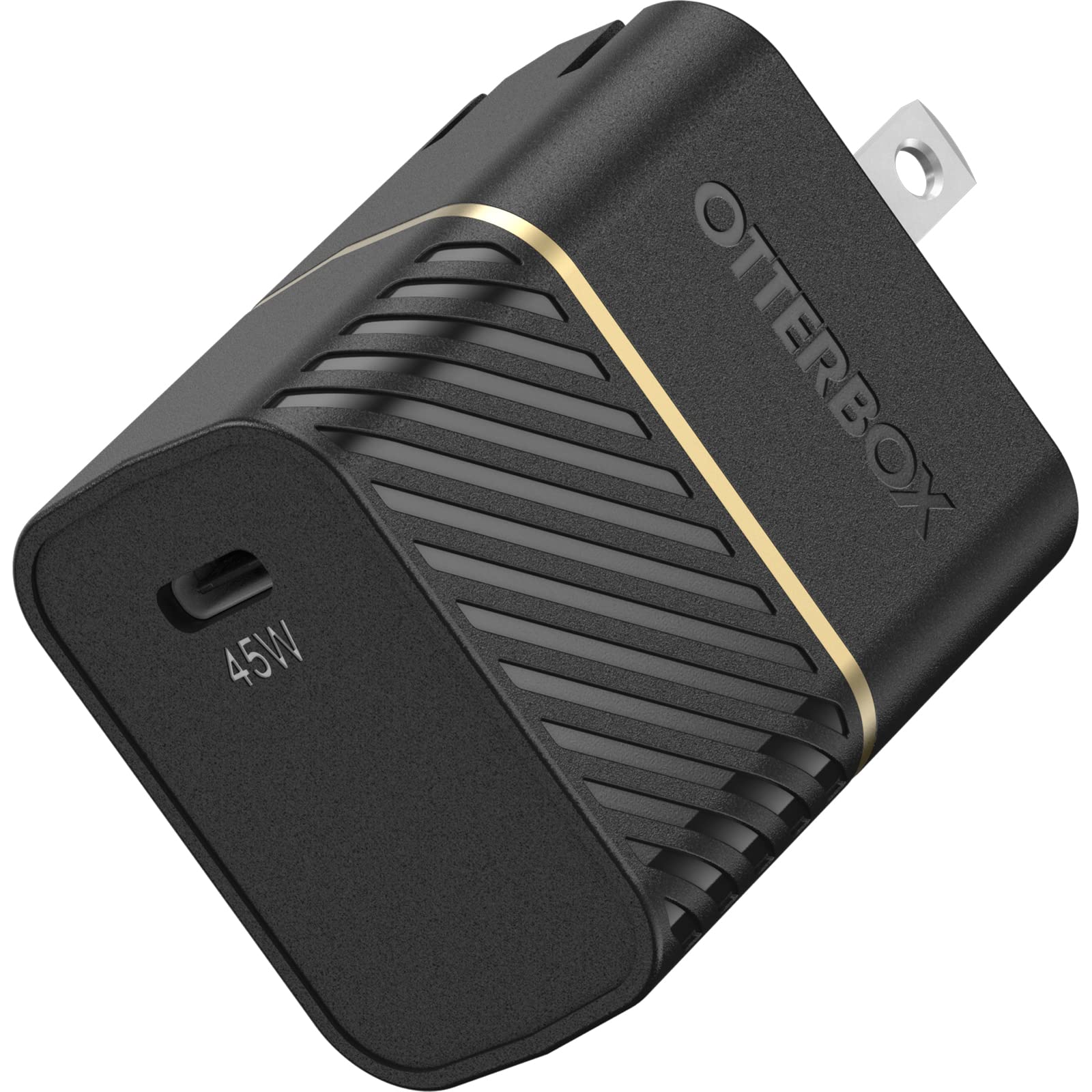 Otterbox Fast Charge USB-C Wall Charger, 45 Watt - BLACK SHIMMER