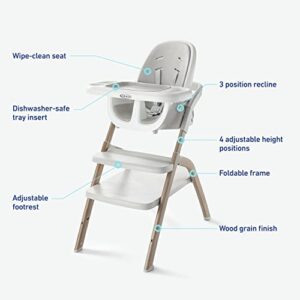 Graco EveryStep Slim 6-in-1 Highchair, Misty