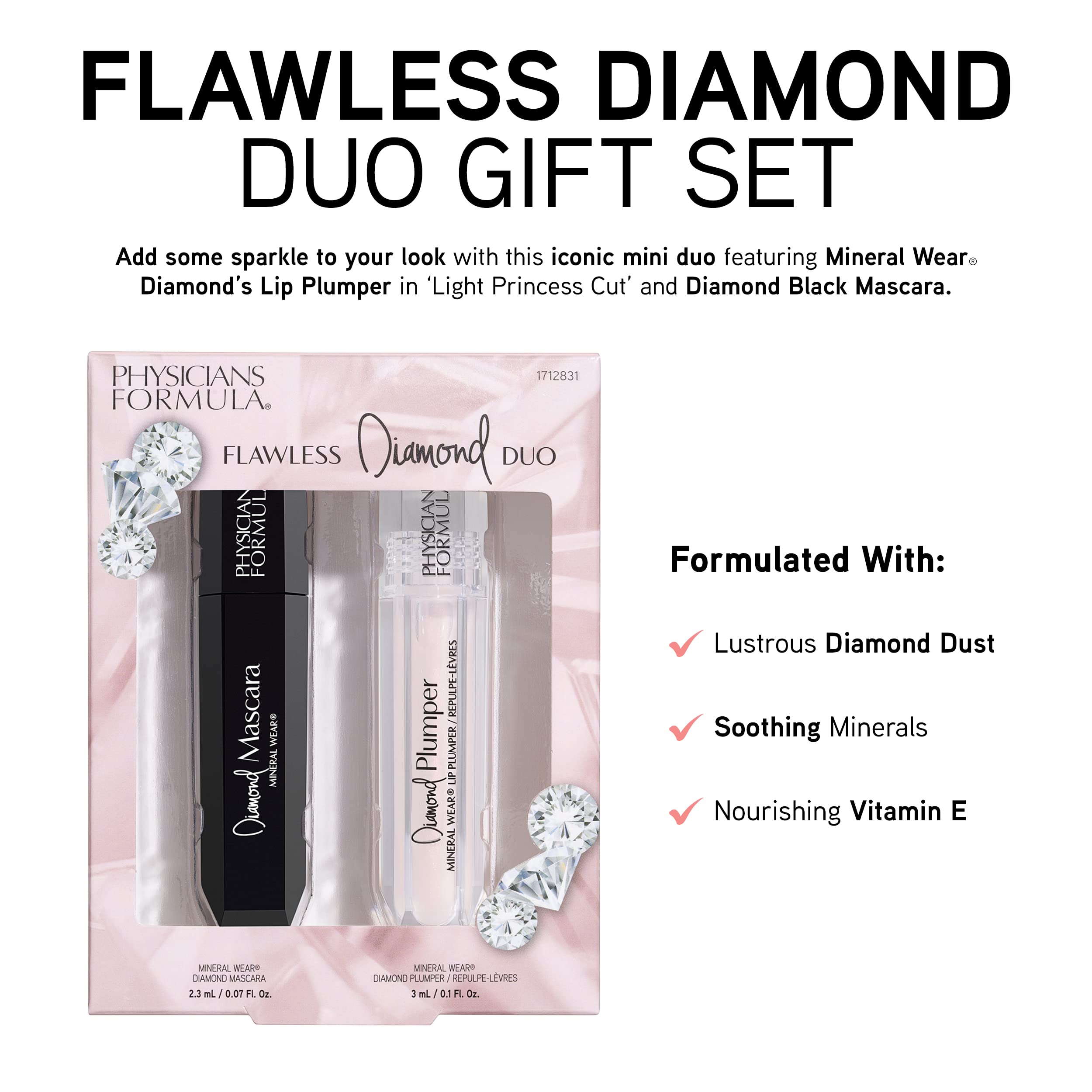 Physicians Formula Holiday Gift Sets Flawless Diamond Duo,2 Pack