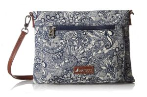 sakroots camden small crossbody bag (navy spirit desert 3)