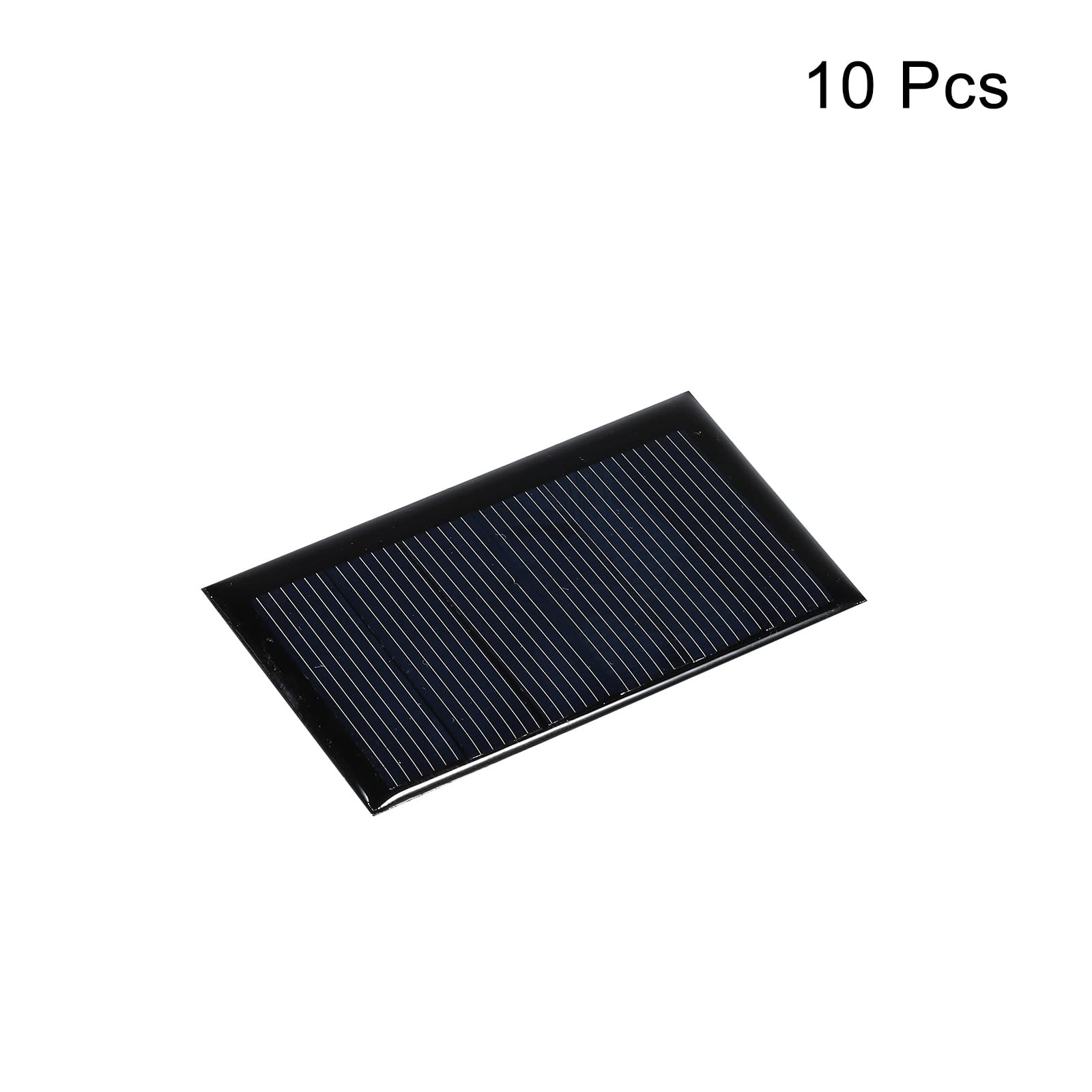 MECCANIXITY Mini Solar Panel Cell 3V 90mA 0.27W 62mm x 36mm for DIY Electric Power Project Pack of 10