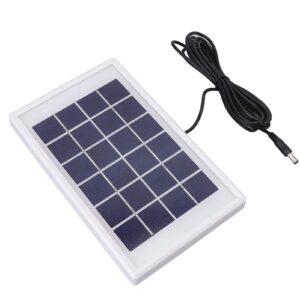 solar panel charger, 3w 6v lightweight portable high stability 3w 6v solar panel high conversion efficiency for outdoor use